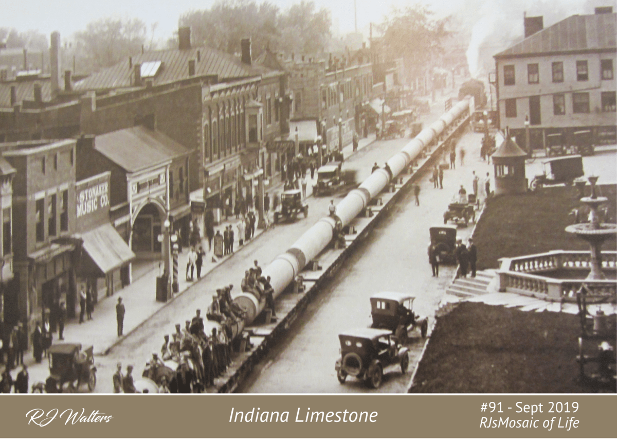 #91 – Indiana Limestone – RJ's Mosaics